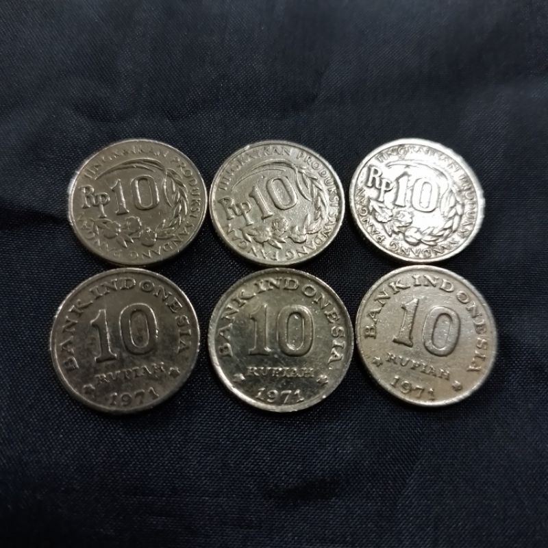 Jual mahar koin kuno 20 rupiah koin kecil 1971(2 keping) | Shopee Indonesia