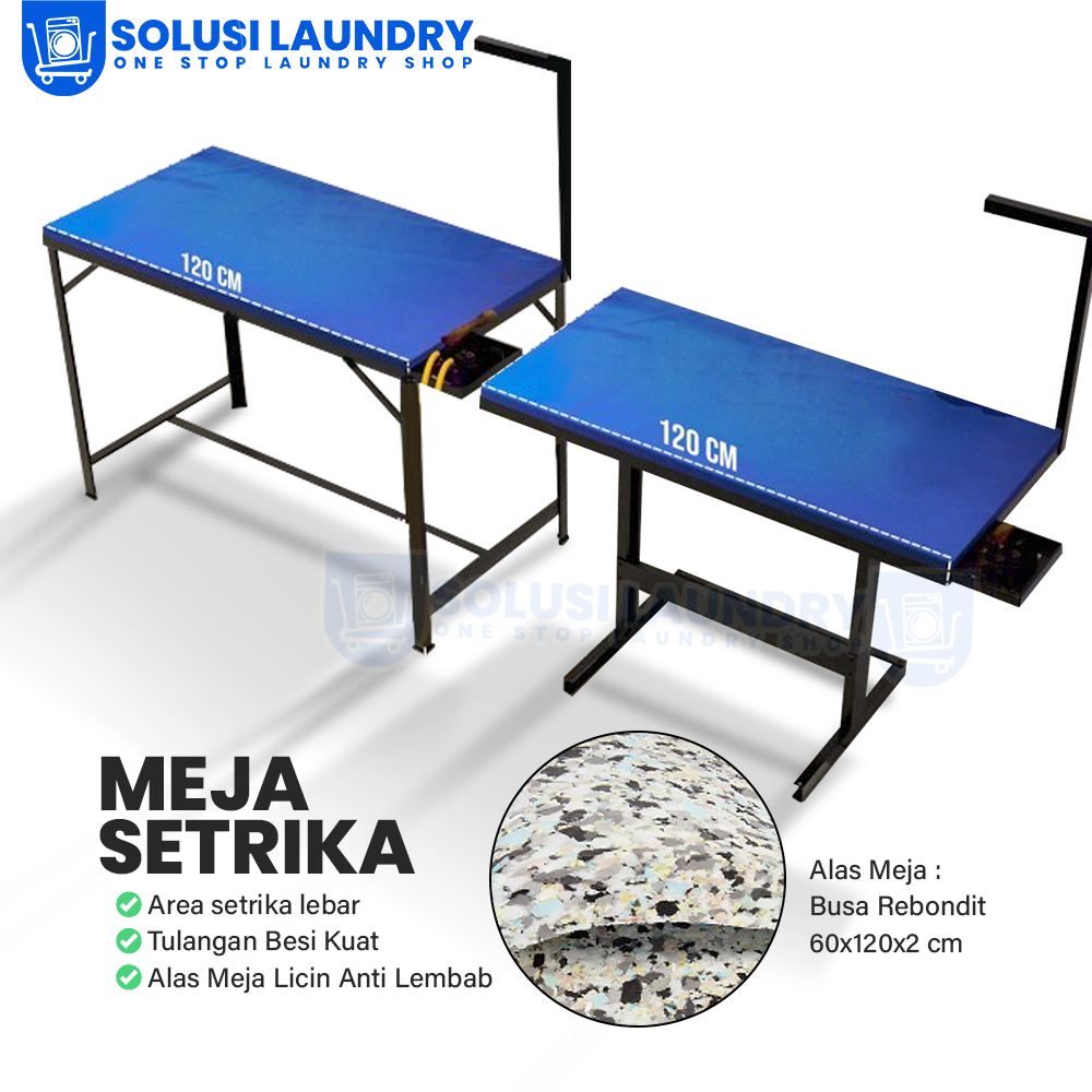 Jual Meja Setrika Uap Laundry Meja Gosokan 60 x 120 single | Shopee ...