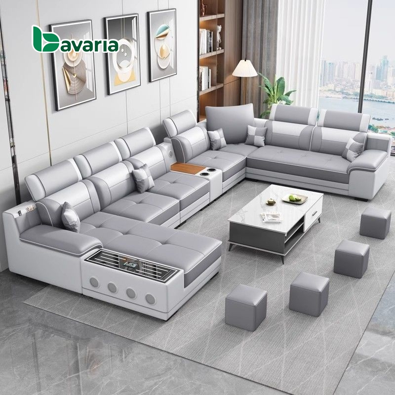 Jual BAVARIA Sofa Minimalis Ruang Tamu Letter U Mewah | Shopee Indonesia