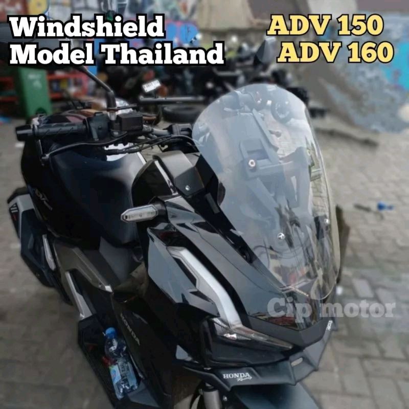 Jual Visor ADV 160 ADV 150 Model Thailand Windshield ADV 160 ADV 150 ...