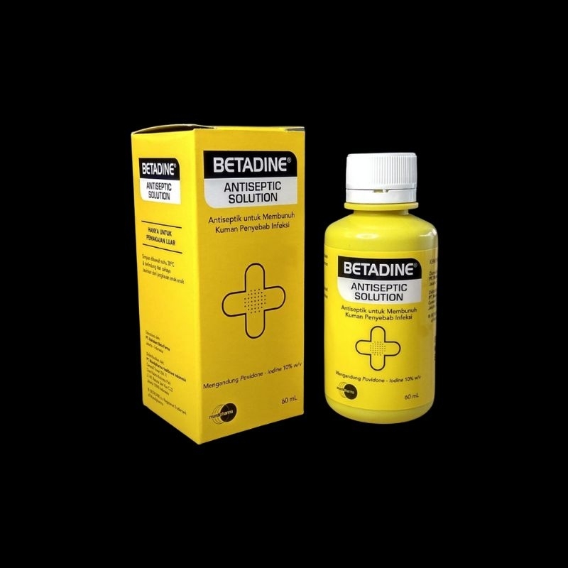 Jual Betadine Sol Botol 60ml (per botol) | Shopee Indonesia