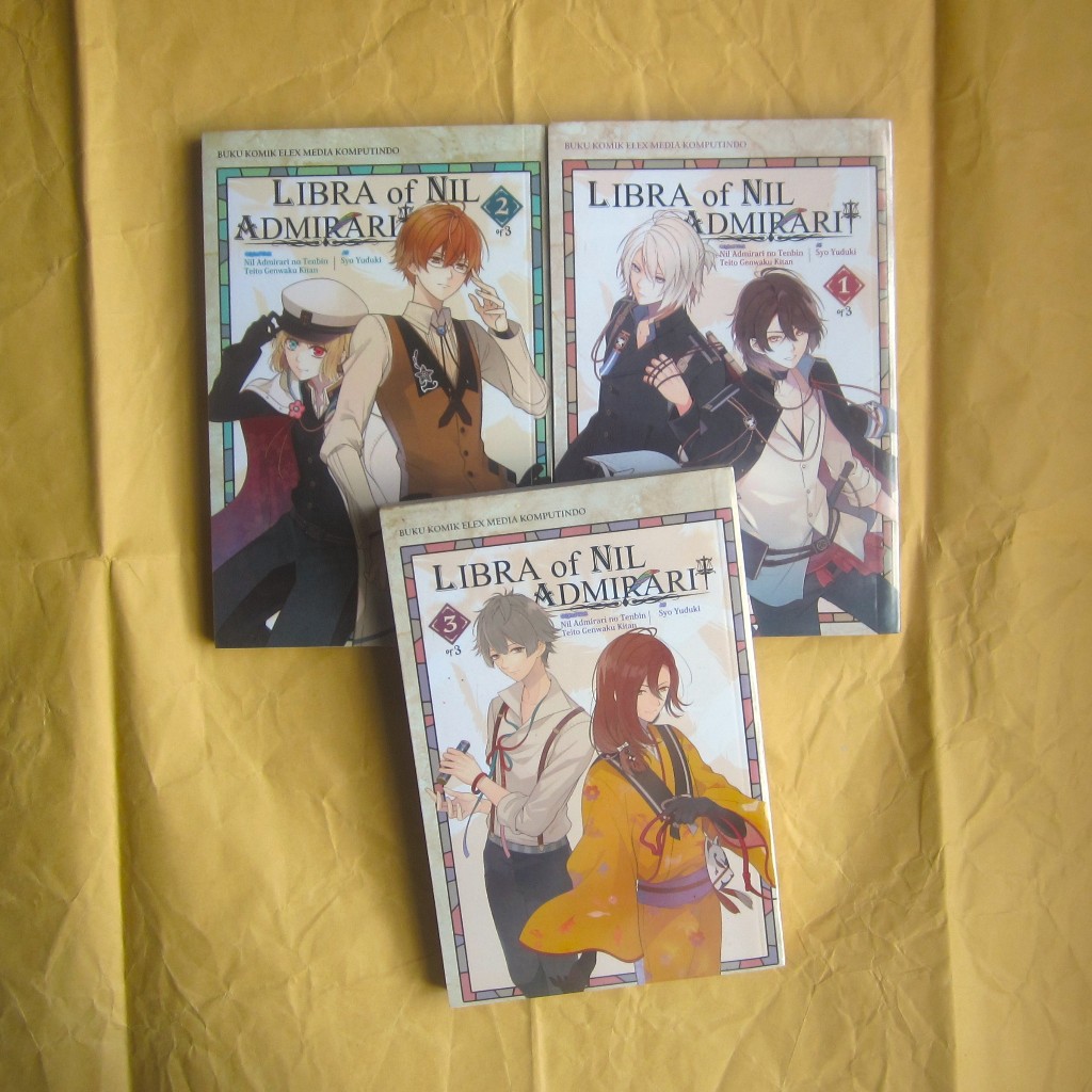 Jual [BOOKED] Preloved Komik Set Libra of Nil Admirari Vol 1-3 Tamat - Shou Yuzuki, Otomate ...