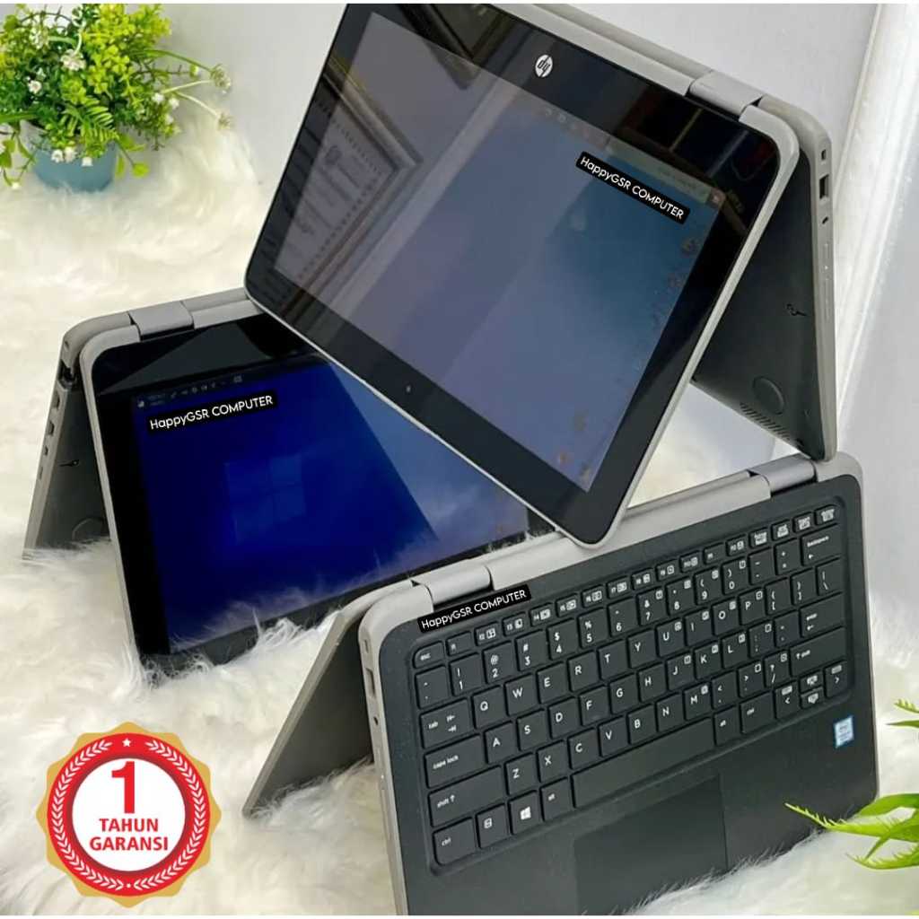 Jual Laptop HP TOUCHSCREEN 2in1 H16 intel Core i5 Gen 8th RAM 8GB SSD ...