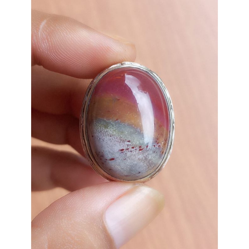 Jual Natural Batu Pancawarna Garut Posil Kayu | Shopee Indonesia