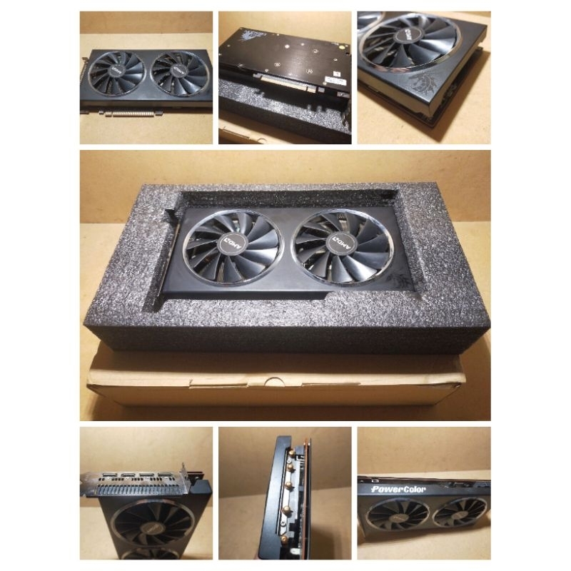 Jual rx 5700 xt ddr6 8gb powercolor segel utuh like new | Shopee Indonesia