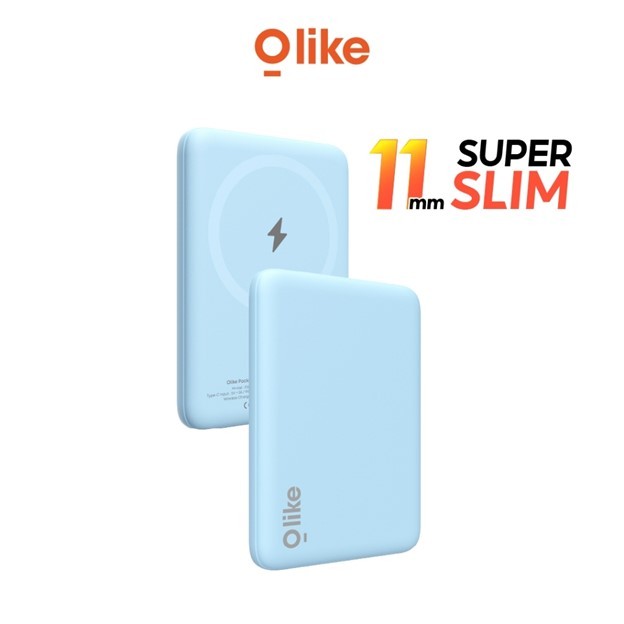 Jual OLIKE Powerbank P300 Lite 5000mAH PD 15W Wireless Magnetic Magsafe ...