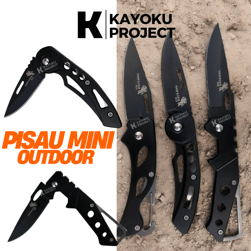 Jual Pisau Saku Lipat Mini Portable | pisau outdoor peralatan survival ...