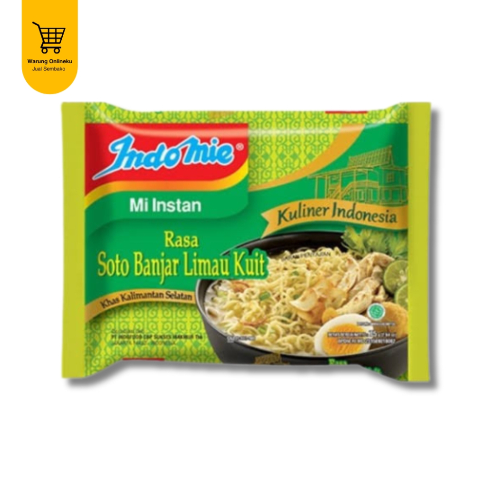 Jual INDOMIE RASA SOTO BANJAR LIMAU KUIT KHAS KALIMANTAN SELATAN ...