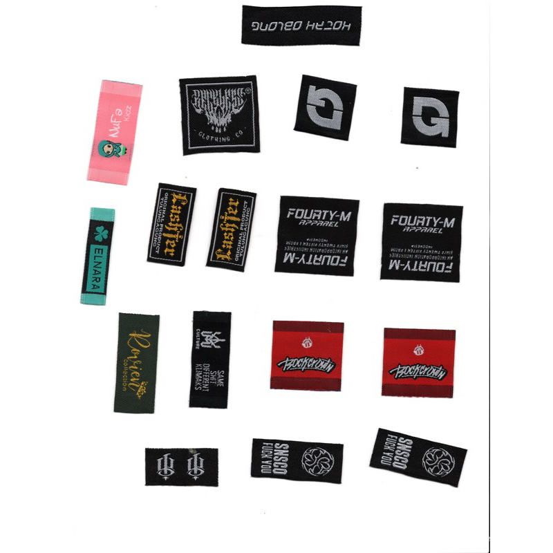 Jual FREE SAMPEL 5 Pcs | Label Baju - Label Hijab - Label Woven ...