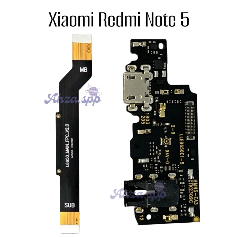 Jual Papan Cas +mic +hf +ic Dan Fleksibel Board Xiaomi Redmi Note 5 ...