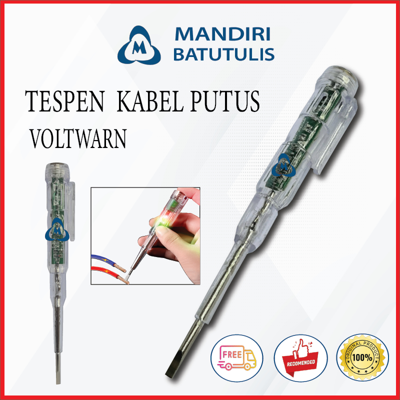 Jual Obeng Tespen Kabel Putus - Test Pen Cable - Cek Ukur Kabel Putus ...