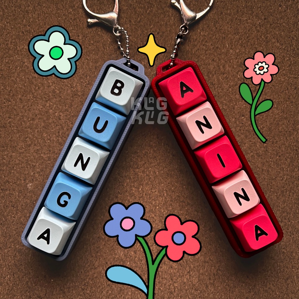 Jual Keychain Keyboard Custom - 5 Slot KlagKlig | Mechanical Switch ...