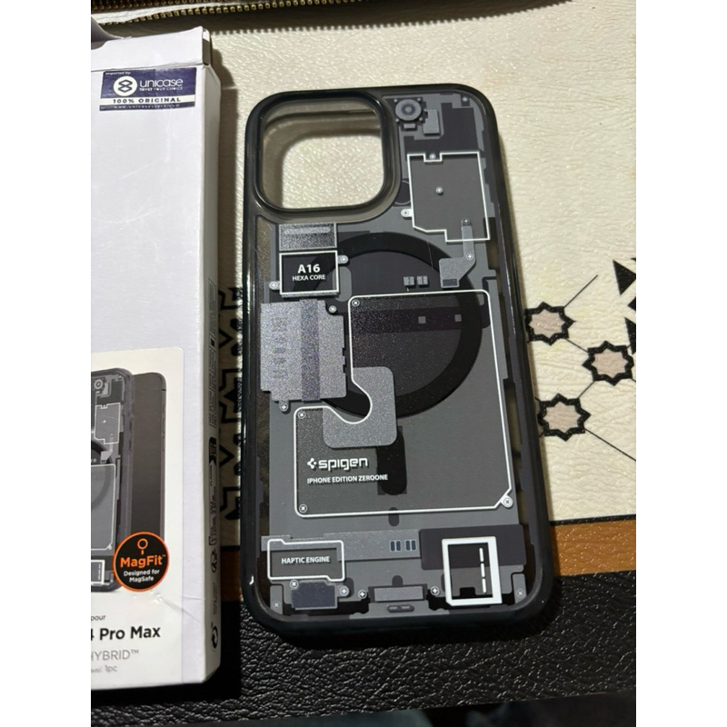 Jual Case Iph 14 promax spigen zero one magsafe hitam original | Shopee ...