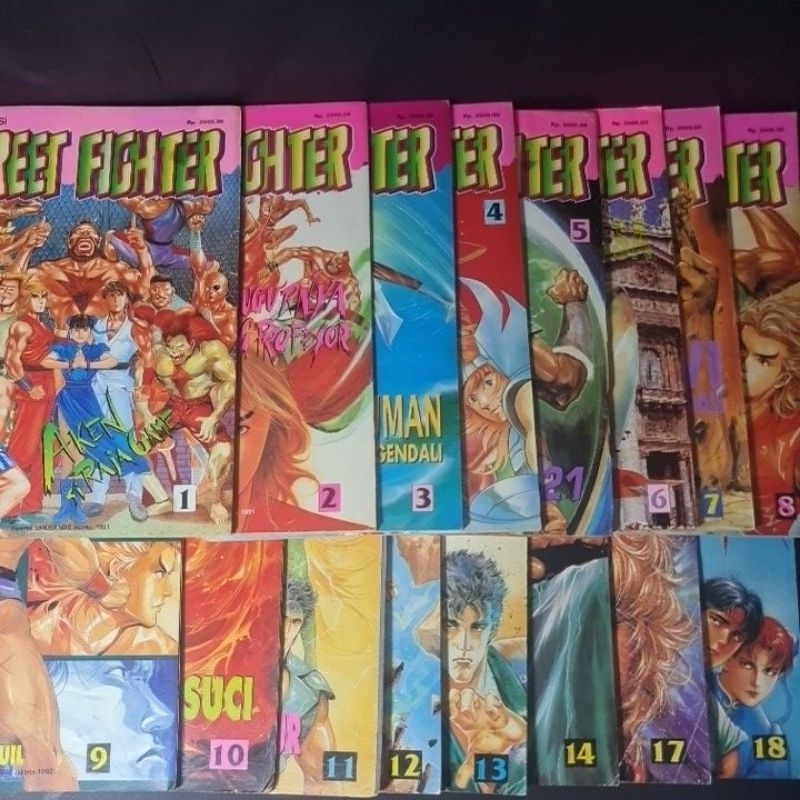 Jual Majalah Komik - Street Fighter Paket 16 Majalah | Shopee Indonesia