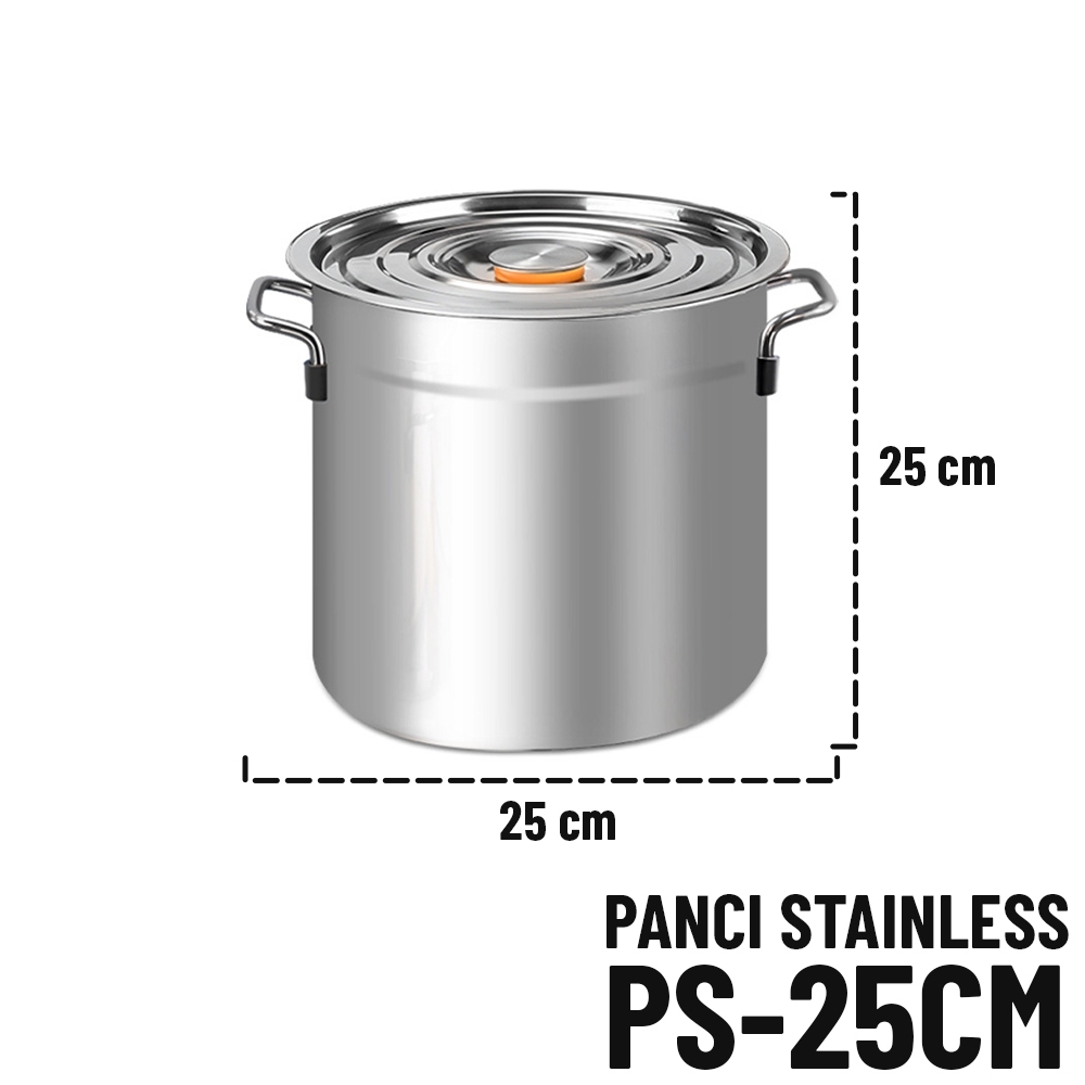 Jual Royalstar Dandang Stainless Steel SUS304 30cm Tebal Panci Bakso ...