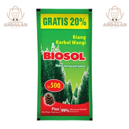 Jual Biosol Biang Karbol Wangi Sachet 1 Renceng isi 12 @ 25 ml | Shopee ...