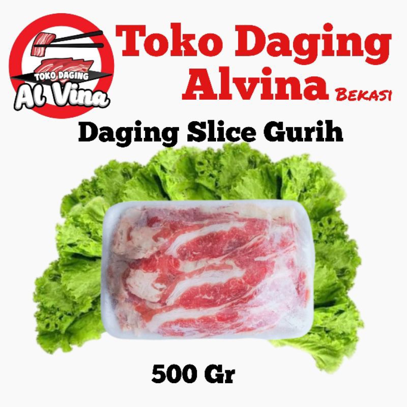 Jual Beef slice gurih cocok untuk grill 500 gr-toko daging alvina ...