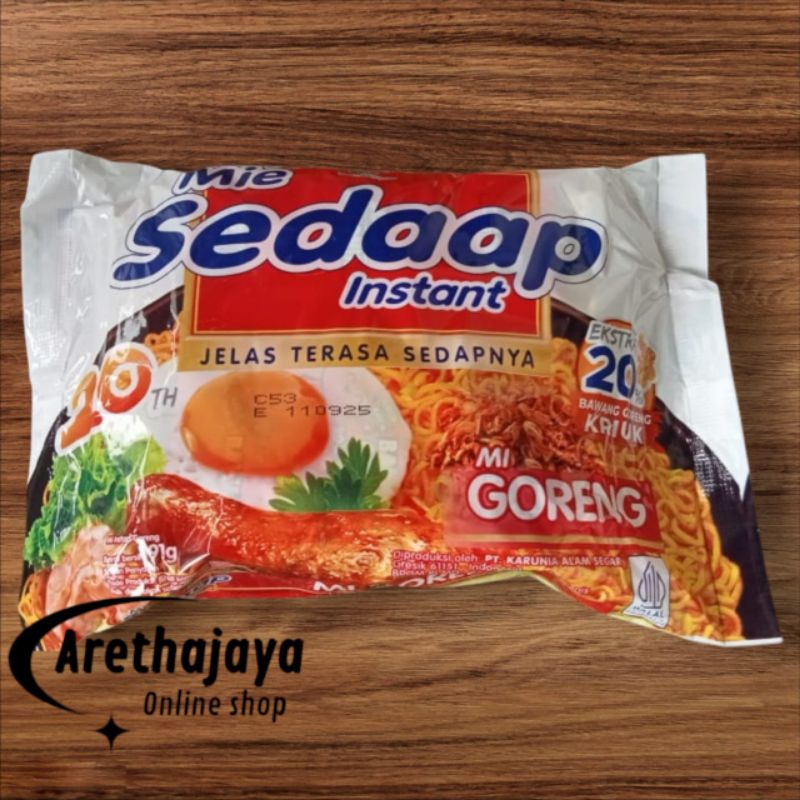 Jual Mie Sedaap Instant Goreng/Mie Sedaap Goreng | Shopee Indonesia