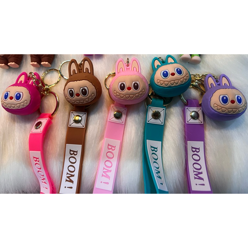 Jual labubu bunny boom keychains | Shopee Indonesia
