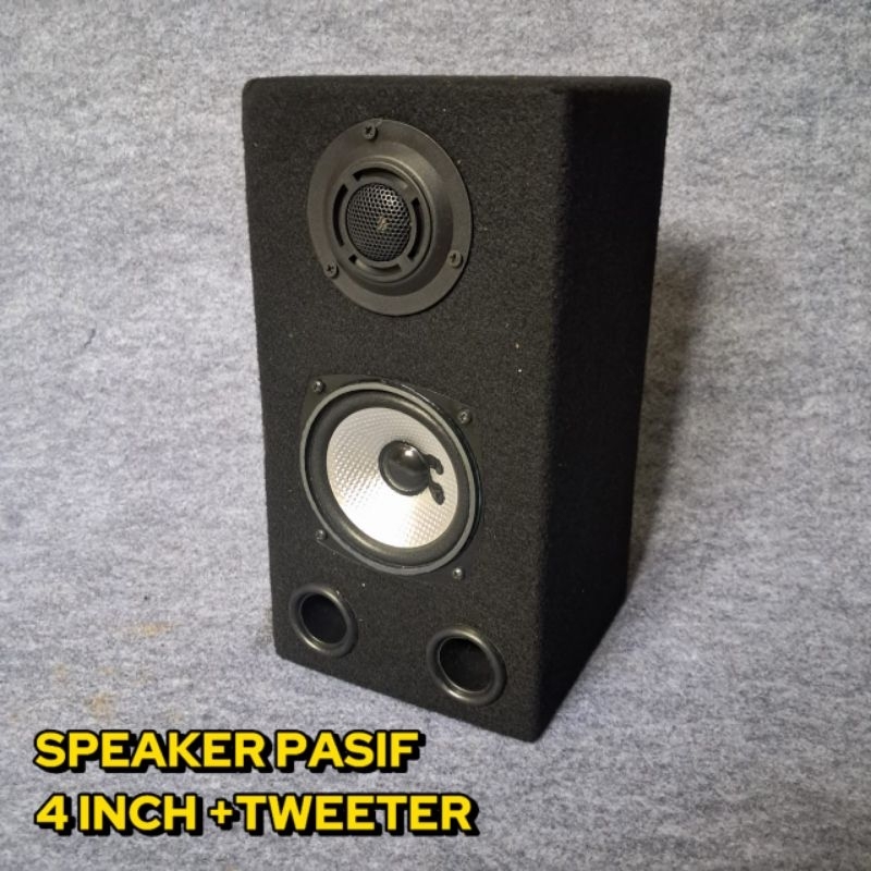 Jual Speaker Pasif 4 Inch 2 Way Bok Kotak Monitor Speaker Ruangan ...