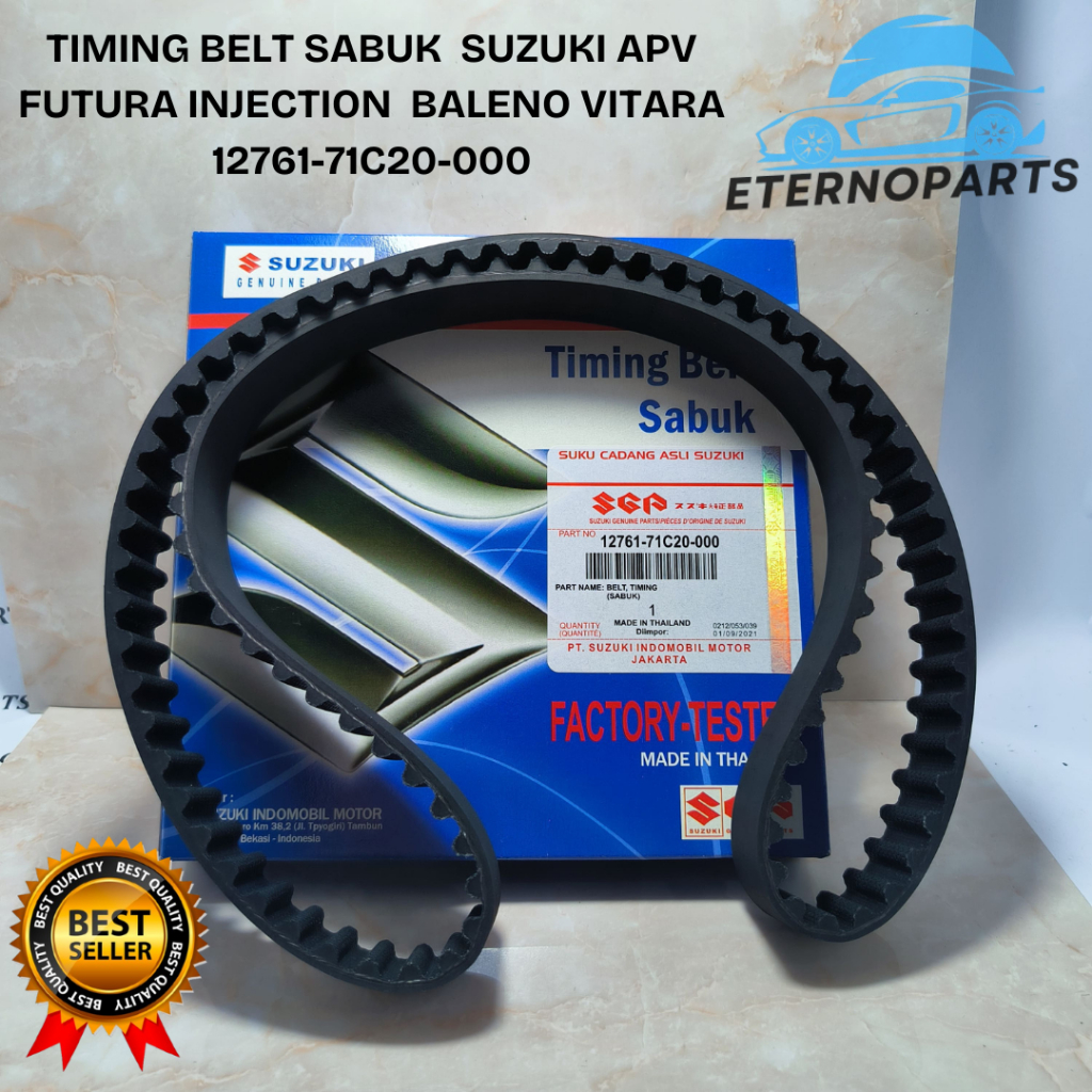 Jual TIMING BELT SABUK SUZUKI APV FUTURA INJECTION BALENO VITARA 12761-71C20-000 | Shopee Indonesia