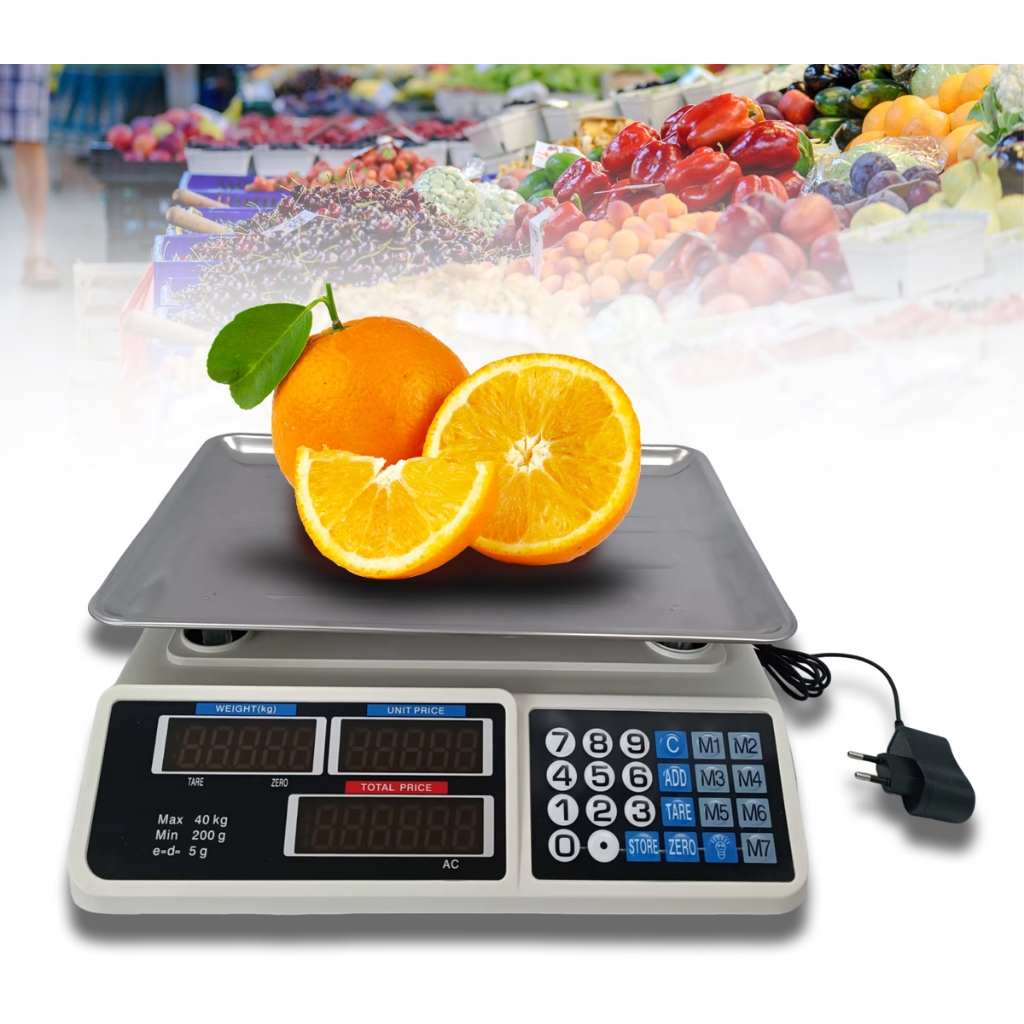 Jual Timbangan Digital 40kg | Timbangan Buah Digital, Sembako, Paket ...
