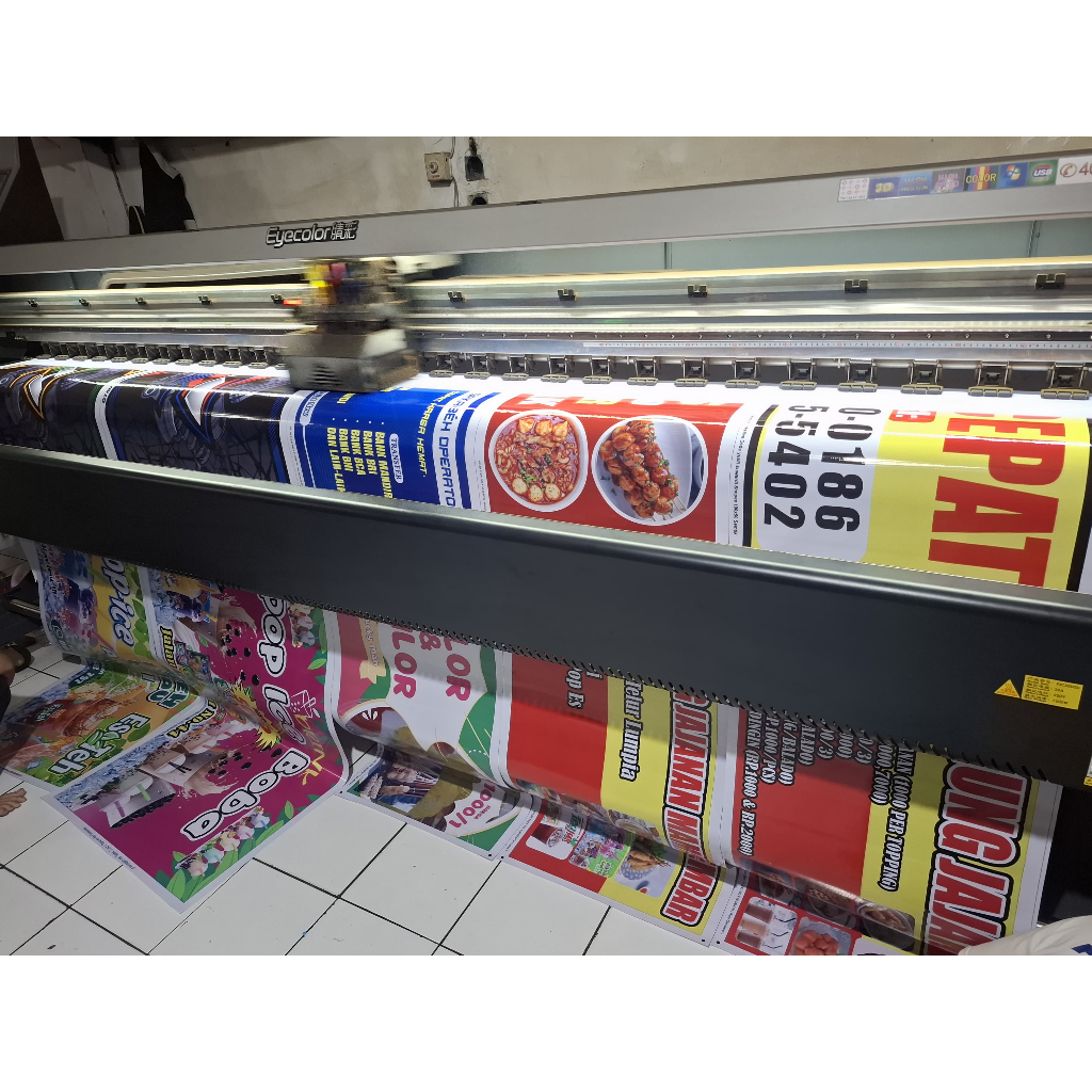 Jual BANNER ES TELER , SPANDUK SOP BUAH, ukuran 120x80 cm, COD / BANNER ...