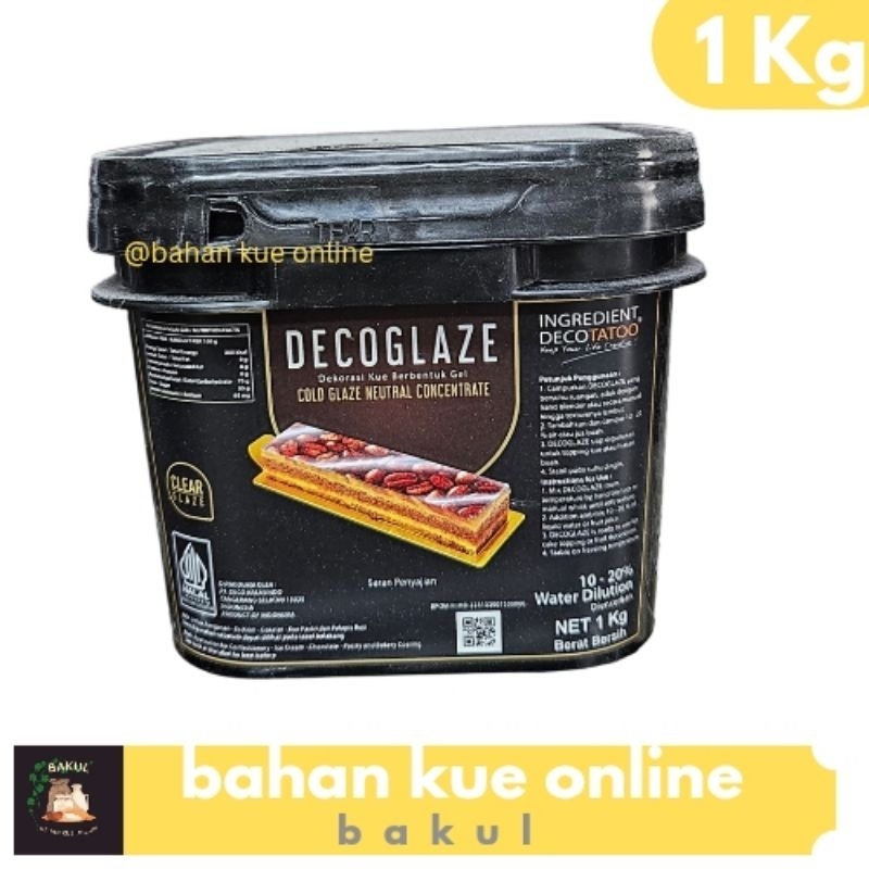Jual Cold Glaze Decoglaze Neutral Concentrate 1Kg | Shopee Indonesia