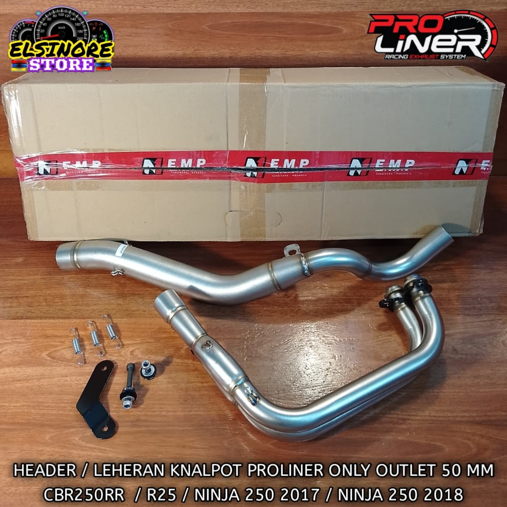 Jual LEHERAN / HEADER KNALPOT ONLY CBR250RR / R25 / NINJA 250 FI 2017/ ...