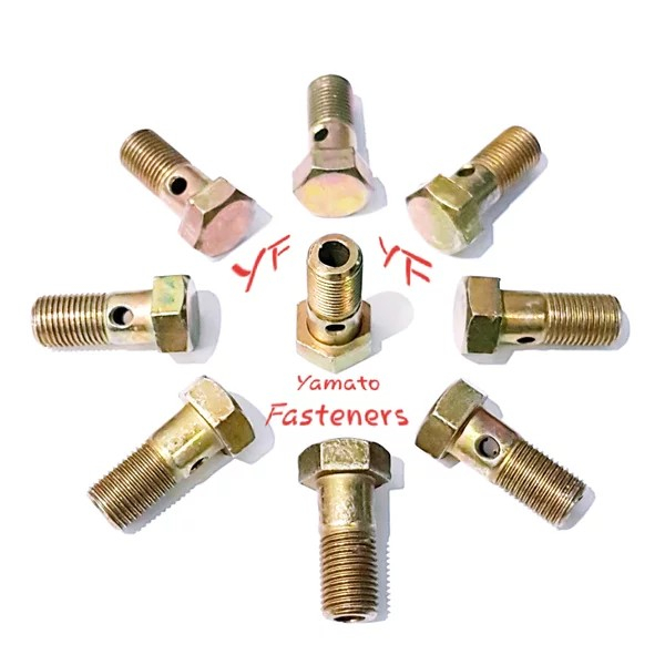 Jual Baut Solar 12 mm Kunci 17 Drat 1.25 Universal Banjo Bolt Nipple ...