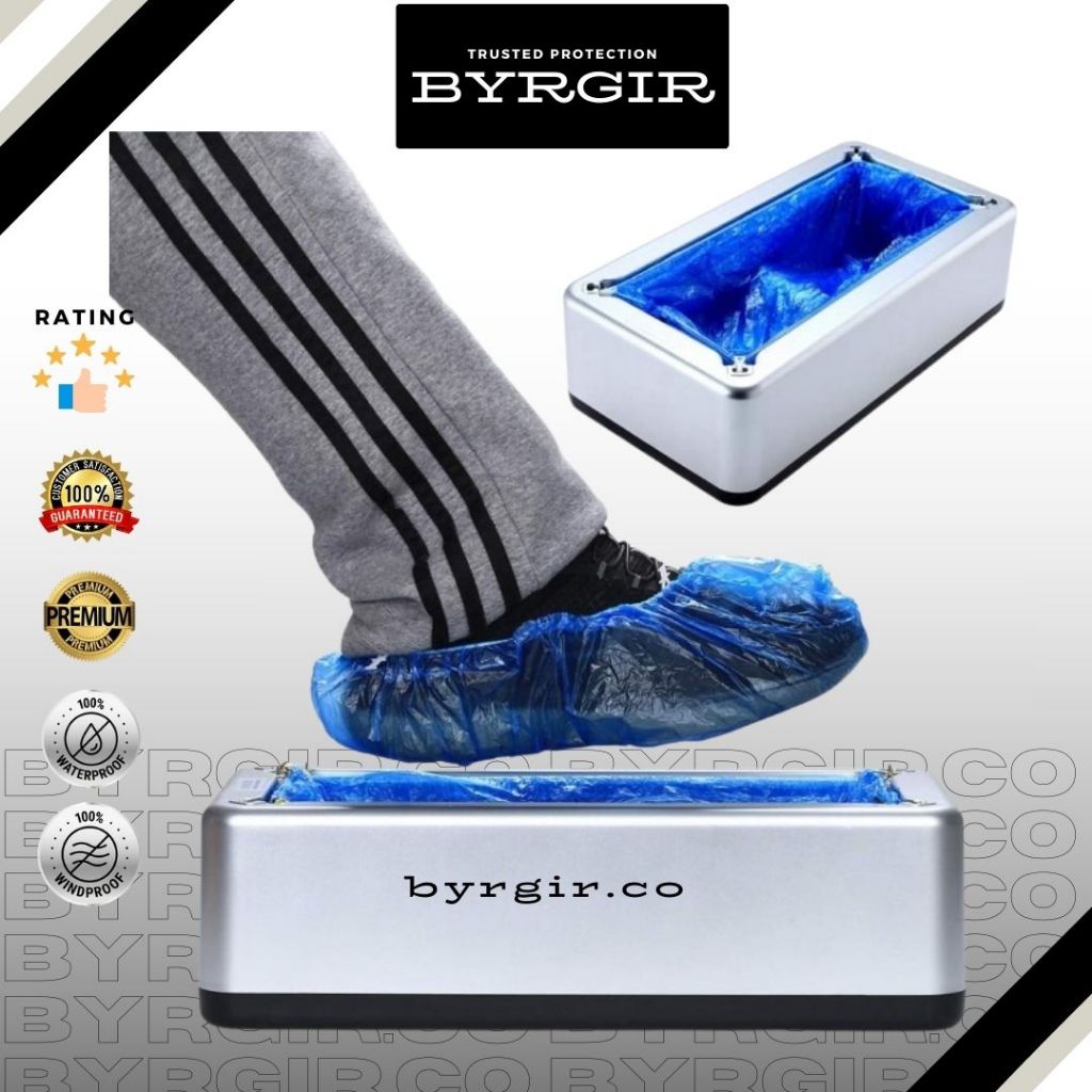 Jual BYRGIR Automatic Shoe Cover Dispenser Mesin Sarung Sepatu Otomatis ...