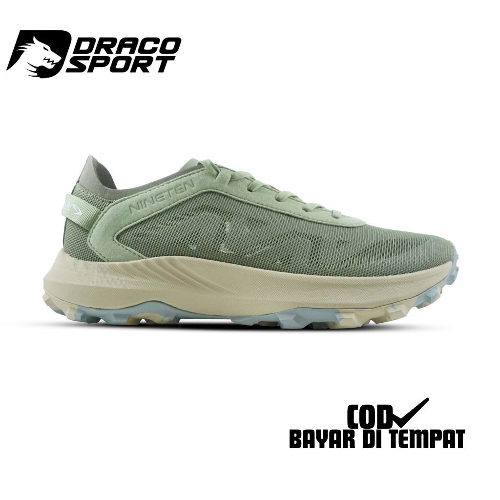Jual 910 Nineten SEPATU TRAIL RUN YUZA ECHOS - Sage/green | Shopee ...