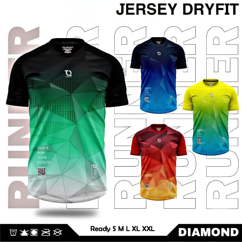 Jual Jersey Dryfit Diamond | Shopee Indonesia