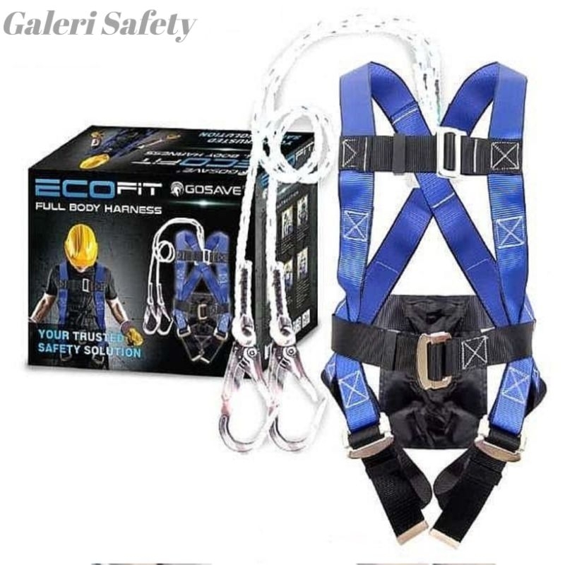 Jual Full Body Harness Double Hook Gosave Ecofit | Shopee Indonesia
