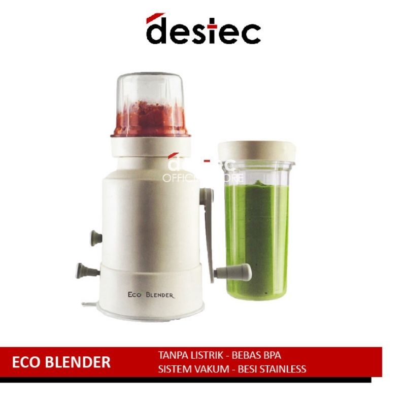 Jual BLENDER DESTEC ECO EB02 EB 02 2 TABUNG MANUAL TANPA BEBAN LISTRIK ...
