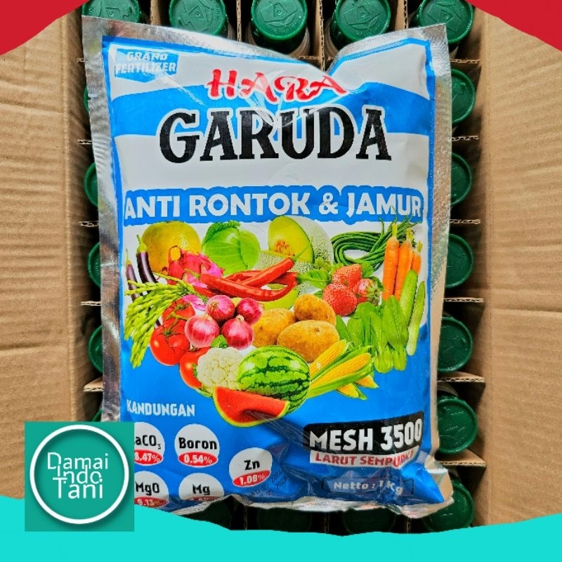Jual Pupuk Tanaman HARA GARUDA | Anti rontok dan jamur - Kemasan 1kg ...