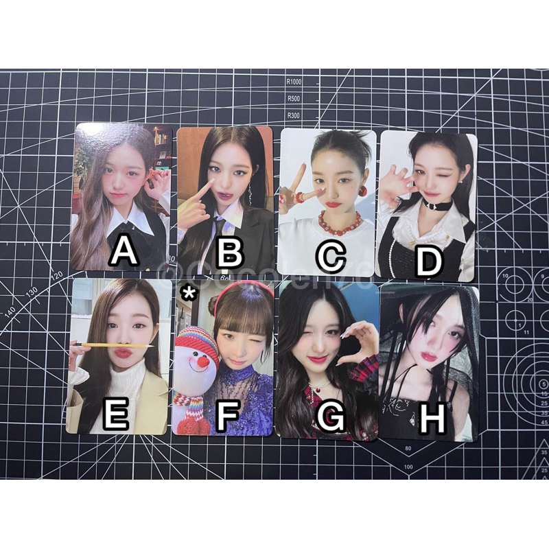 Jual (BACA DESK) PHOTOCARD OFFICIAL IVE | Shopee Indonesia