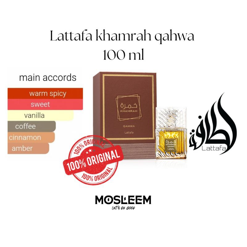 Jual lattafa khamrah Qahwa EDP 100 ML | Shopee Indonesia