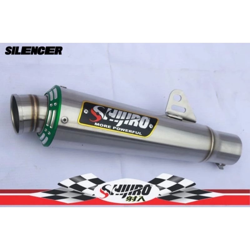 Jual Silencer Only SHIJIRO Racing Type Monster 3/M3 Inlet 50mm | Shopee ...