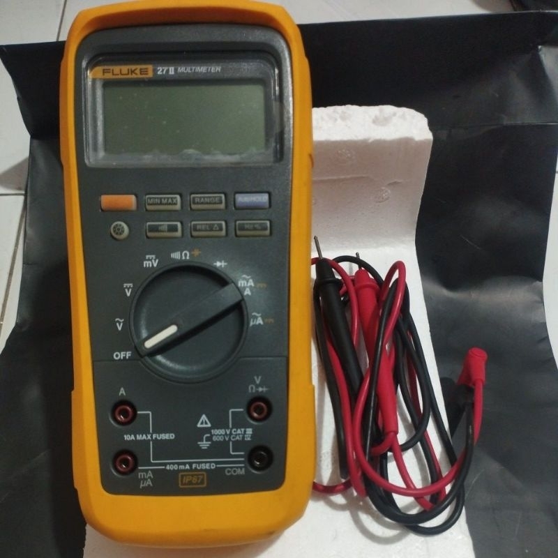 Jual Fluke 27 II Rugged Digital Multimeter | Shopee Indonesia