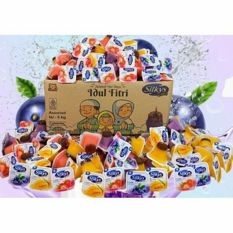 Jual Silkys puding duo-sidore-1kg isi 40pcs | Shopee Indonesia