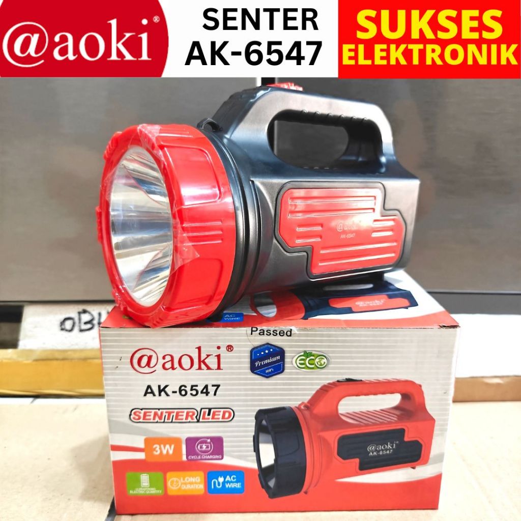Jual SENTER AOKI AK-6547 CAS BATERAI KABEL CHARGER BATRE JARAK JAUH ...