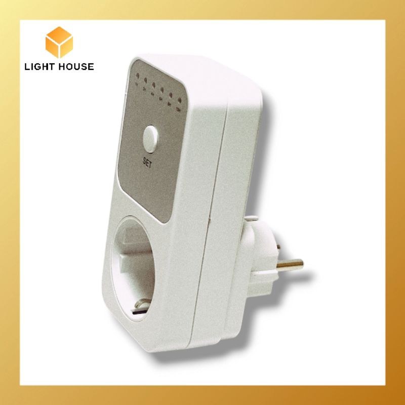 Jual Socket Stop Kontak Timer Switch colokan pemutus listrik | Shopee ...