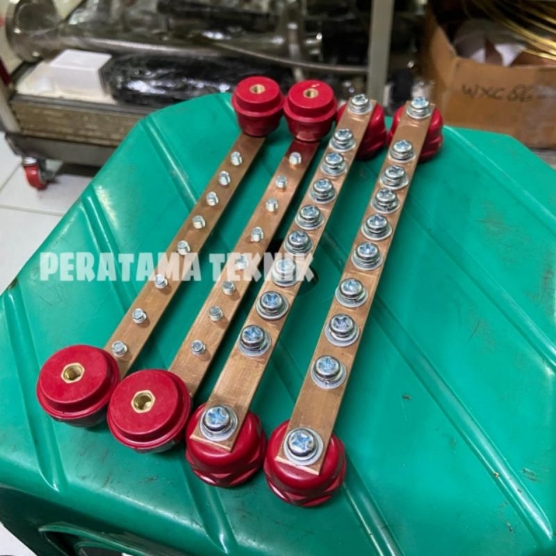 Jual busbar tembaga 2mm x 15mm x 200mm busbar tembaga custom ...