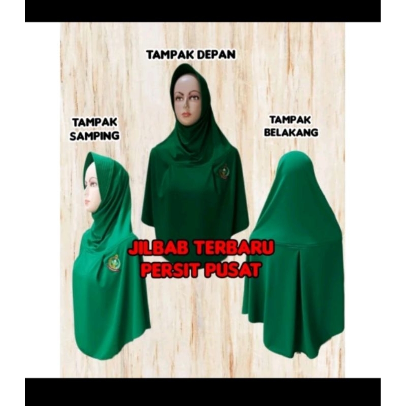 Jual Jilbab Pso Logo Terbaru Persit Pusat | Shopee Indonesia