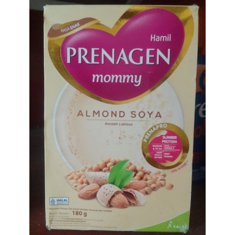 Jual prenagen mommy almond soya 180gr exp 2026 | Shopee Indonesia