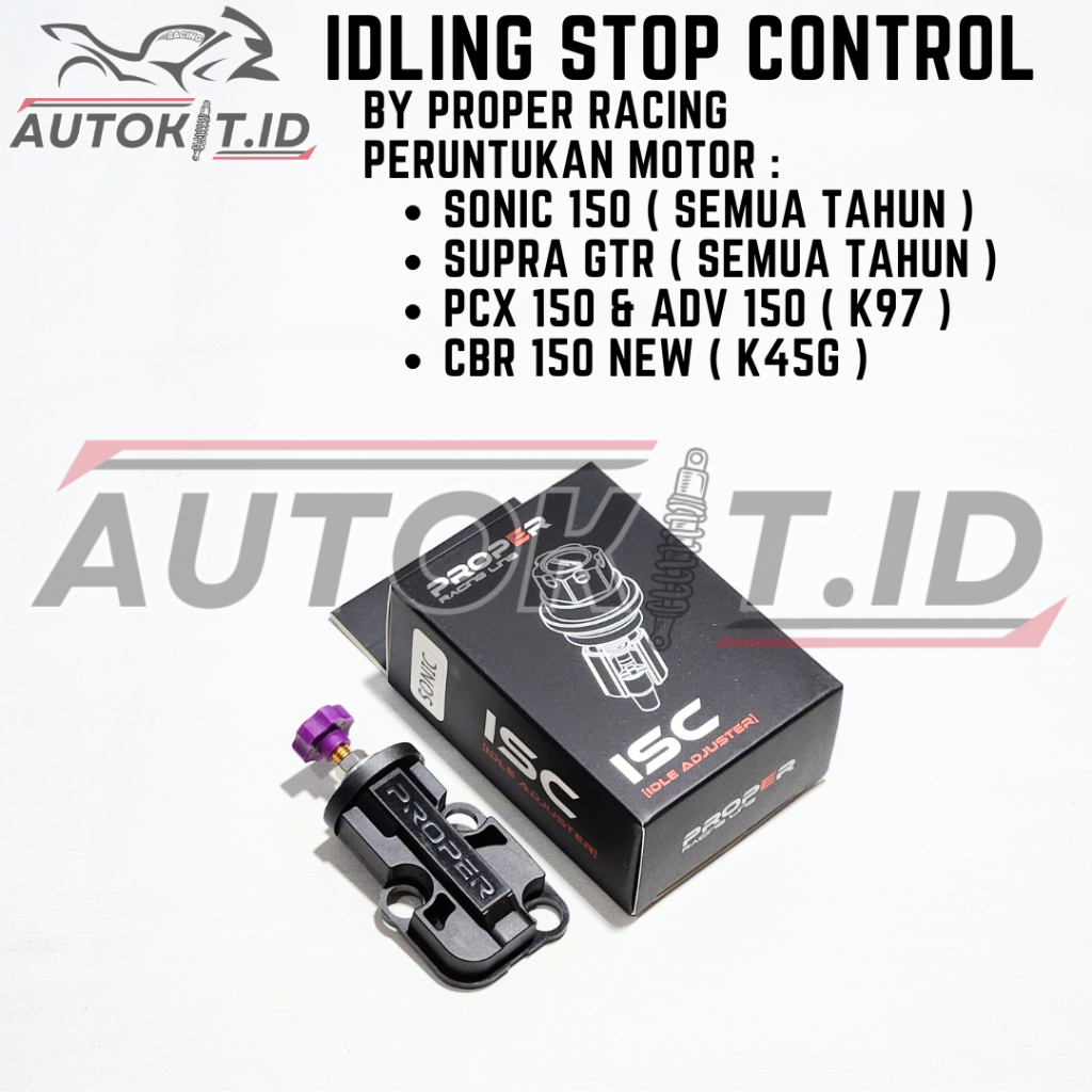 Jual IDLE SPEED CONTROL / ISC PROPER RACING ISC MANUAL LANGSAM PCX ...