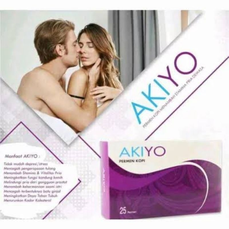 Jual Permen Akiyo Asli Original Akiyo Candy For Men 10 ics | Shopee Indonesia