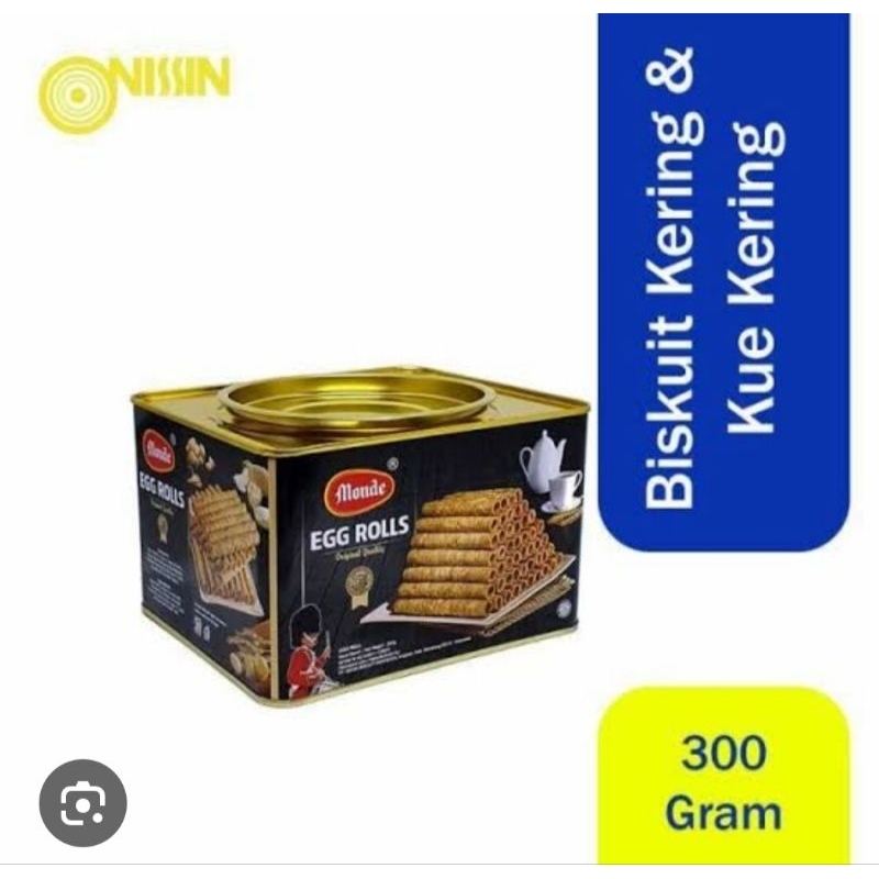 Jual Monde Egg Roll Keleng 300 gr | Shopee Indonesia