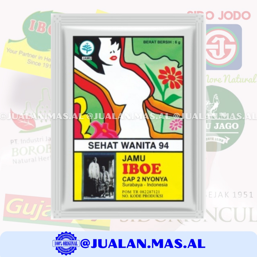 Jual IBOE - JAMU SEHAT WANITA (ISI 10 SACHET) | Shopee Indonesia